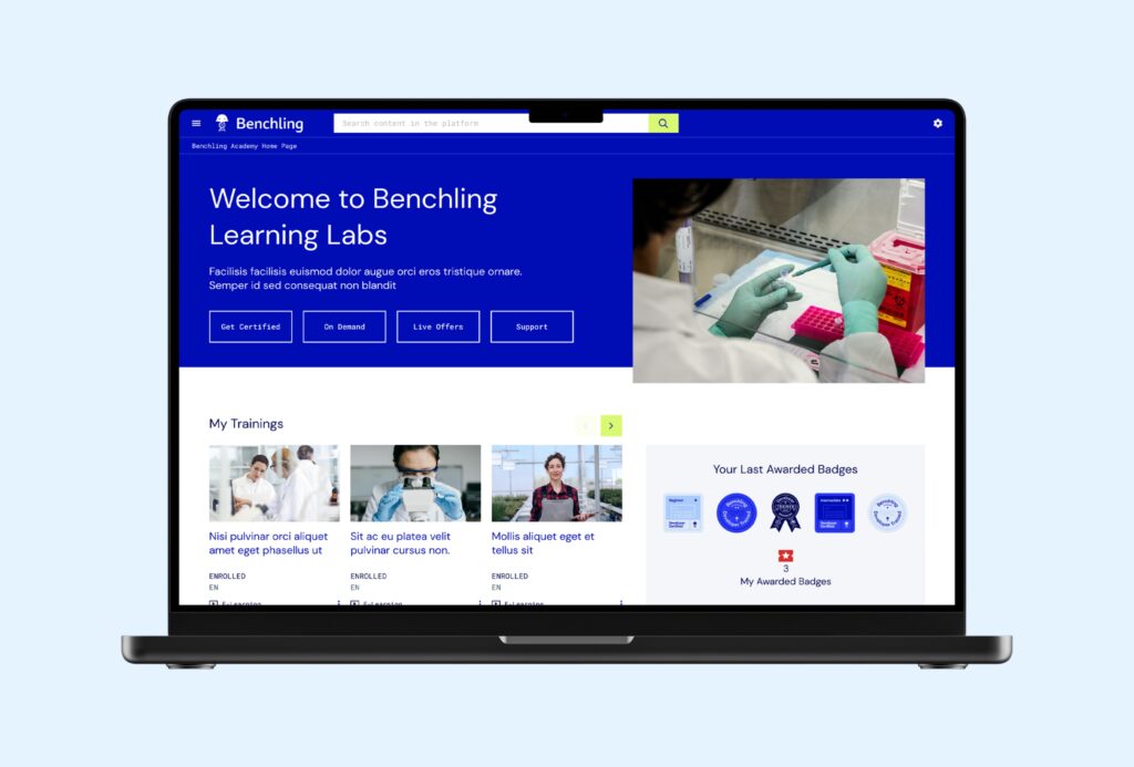 Design Project - Benchling | eSkillz Portfolio